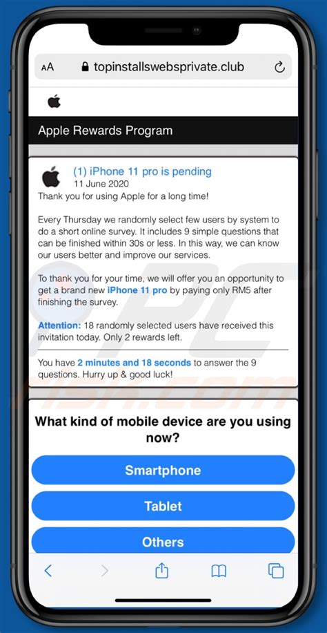 Apple Rewards Program Pop Up Scam Mac Removal Steps And Macos Cleanup Updated