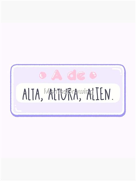 Rosalia Abcdefg A Poster For Sale By Momosdrawing Redbubble