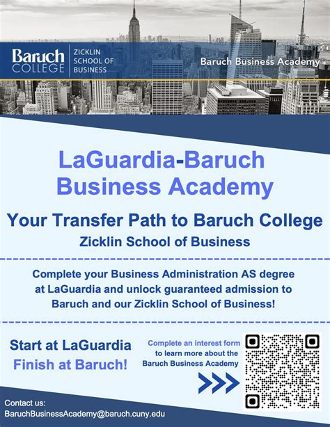 Lagcc Baruch Businessadministration Laguardia Cc Business And Technology Department