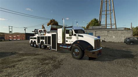 Kenworth T880 Rotator Fix V1000 Fs25 Mod Farming Simulator 22 Mod