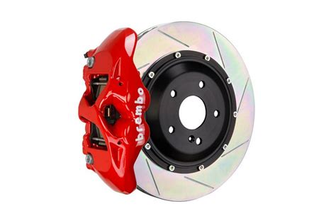 Brembo 4 Piston Brake Kit With Type 1 Slotted Rotors For Ford F150