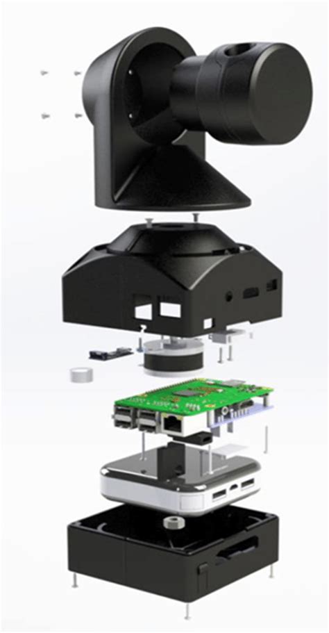 Figure A2 Exploded View Of Scanse Sweep 3d Lidar Design 45