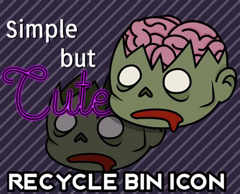 Simple But Cute Recycle Bin Icon D By Novakloriel On Deviantart