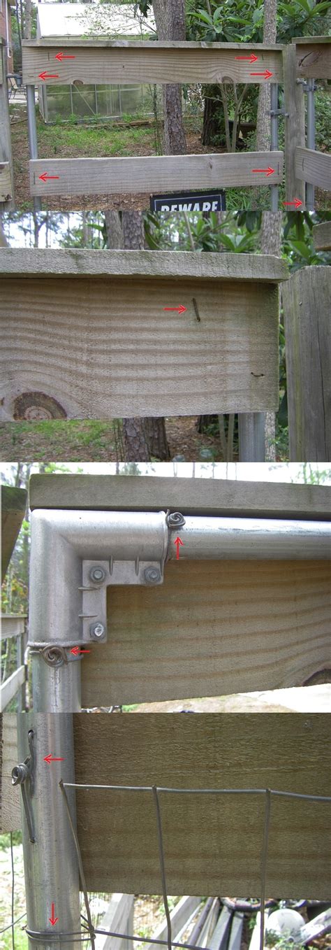 How To Attach Wood To A Metal Gate At Brooke Bermingham Blog