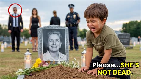 Boy Cries At His Mothers Grave Saying ‘shes Still Alive — What The