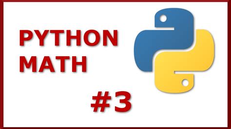 How To Perform Math Operations In Python 3 Basic Python Tutorial For