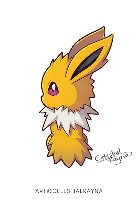 Chibi Jolteon By Celestialrayna On Deviantart