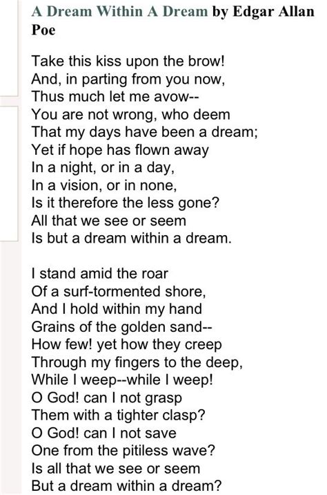 Edgar Allan Poe Words That Describe His Poetry Abby Has Werner