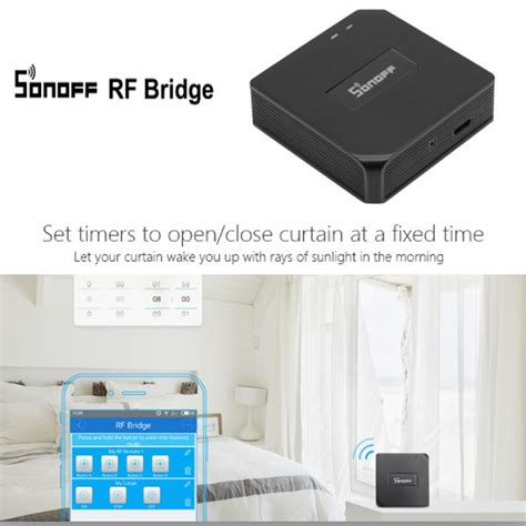 Sonoff Rf Brug Wifi 433 Mhz Vervanging Smart Domot Vicedeal