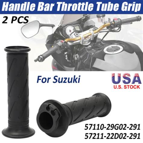 Handle Bar Throttle Tube Grip For Suzuki Gsxr 600 750 1000 V Strom Dl