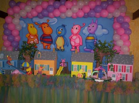 Arte Festa Tema Backyardigans