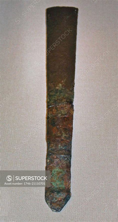 Copper Alloy Chisel Used At Ur Probably Came From Oman Sumerian About