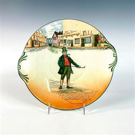 Royal Doulton Dickens Ware Plate Mark Tapley D2943 Sold At Auction On