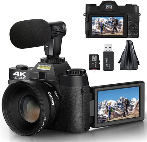 G Anica 4k Digital Camera Video Camcorder 48mp Cameras For Photography