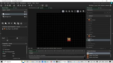 Gamemaker 2 Wasd Movement For Player Tutorial Youtube