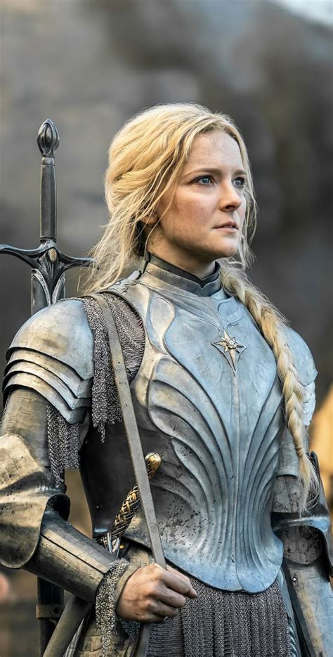 Female Armor Female Knight Women Body Hair O Hobbit Armadura Medieval Power Ring Medieval