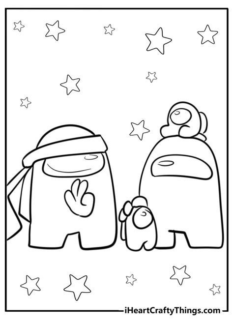 65 Among Us Coloring Pages Free To Download Pdf Printables