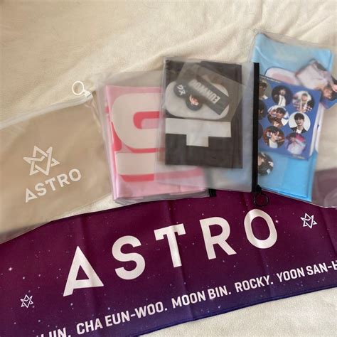Astro Official Slogan Cha Eun Woo Slogan Set Ship From Mercari Japan｜buyandship Singapore