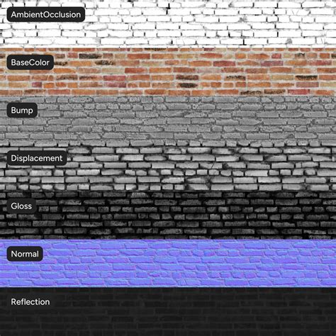 Offset Reclaimed Brick Wall Texture Orange Poliigon