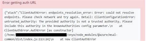 Error Getting Auth Url Due To Untrusted Authority · Issue 60