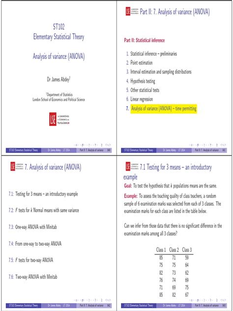 2 pdf pdf f test analysis of variance