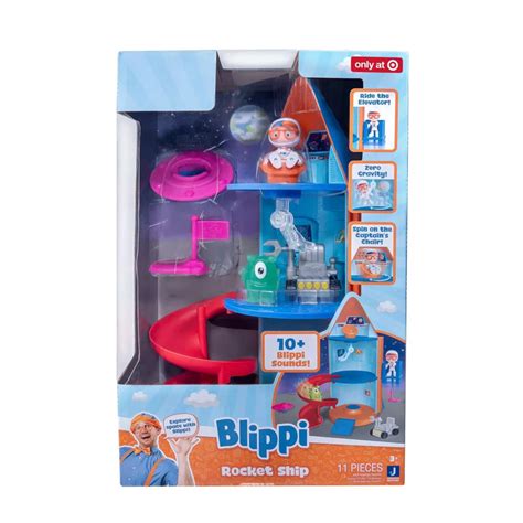 Blippi Rocket Ship Large Playset