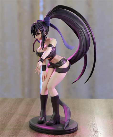 Akeno Himejima High School Dxd Nsfw Stl Etsy