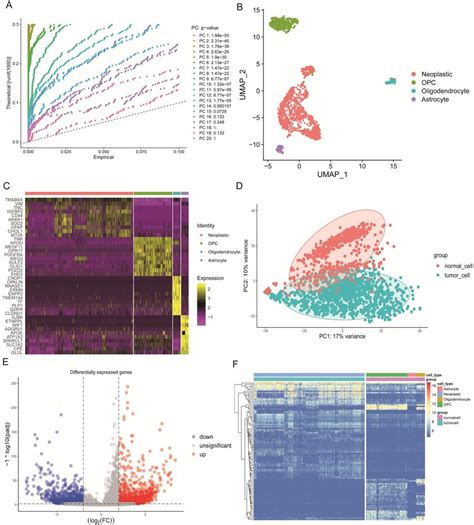 Characteristics Of Single Cell Rna Seq Data And Degs A Jack Straw Download Scientific