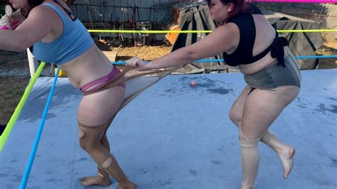 Hilton Vs Stevie Nylon Wrestling Butt Wrestling Inc Clips4sale