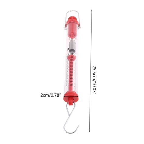 Newton Force Meter Spring Scale 5n 500g Dual Scale Grandado