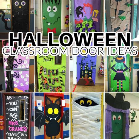 Halloween Classroom Door Ideas