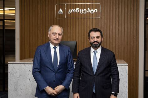 თიბისის გენერალური დირექტორი ვახტანგ ბუცხრიკიძე თიბისი ლიზინგის გენერალური დირექტორი გაგა გოგუა