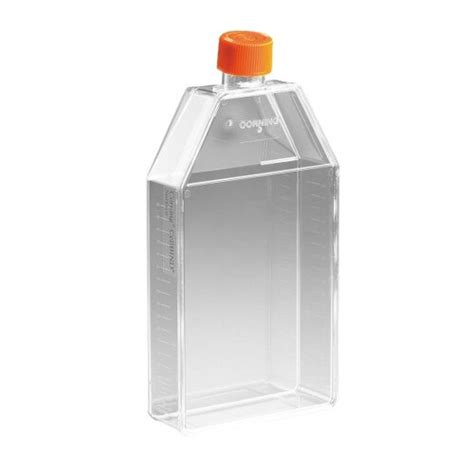 Corning® 3291 Sterile 150cm2 Rectangular Cell Culture Flask With Canted Nec