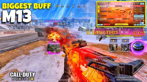 M13 Got Biggest Buf In Season 11 Best M13 Gunsmith Codm Br M13