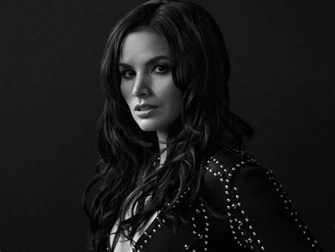 Download Black And White Monochrome Actress Celebrity Katrina Law Wallpaper
