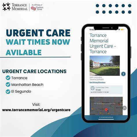 Urgent Care Wait Times Are Now Available On Our Website You Can Now