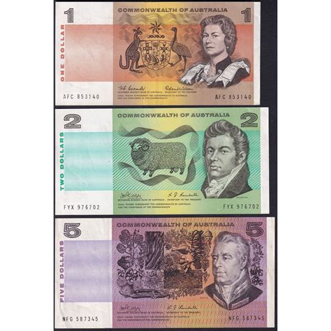 Australian Decimal Banknotes The Purple Penny