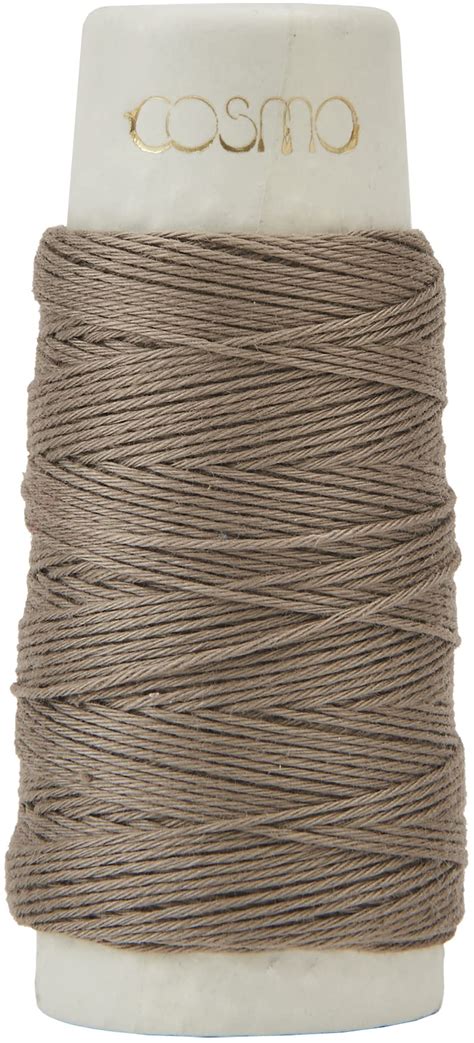 Lecien Hidamari Sashiko Solid Thread 30 Meters Pale Taupe