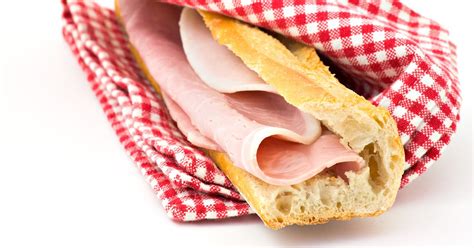 Jambon Beurre Traditional Sandwich From Paris France