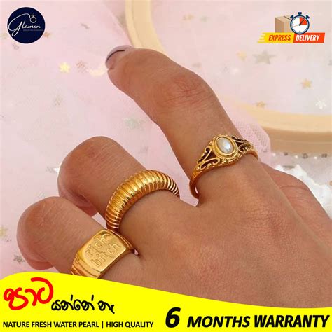 Gold Plated Rings For Girls In Sri Lanka Glamon