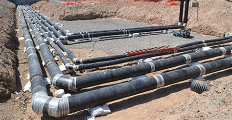 Hdpe Piping System Underground Construction Method Construction