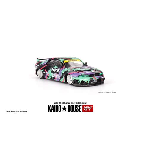 Kaido House X Mini Gt 164 Nissan Skyline Gt R R33 Hks V1 Metro Hobbies