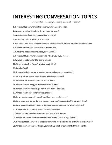 Interesting Topics To Talk About In Class Ebnc