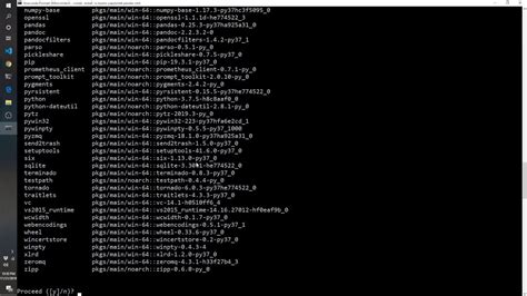 1 Creating A Python Environment And Installing Libraries Useful For