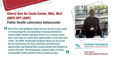 Meet One Of Our Public Health Laboratory Ambassadors Cherry Ann Da