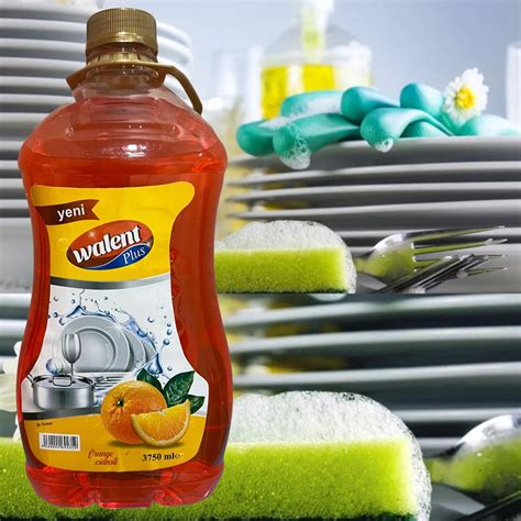 قیمت و خرید مایع ظرفشویی ولنت پلاس مدل پرتغال حجم 3750 میلی لیتر