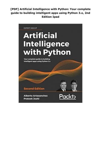 [pdf] artificial intelligence with python your complete guide to