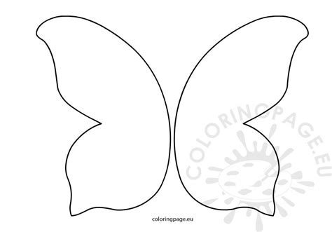Butterfly Wings Coloring Pages Coloring Pages