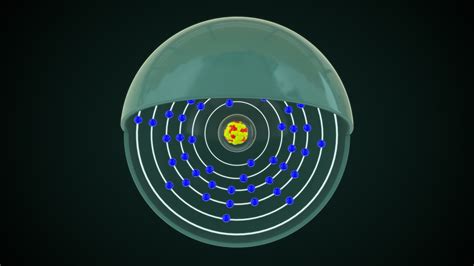 Caesium Chemical Element 3d Model Turbosquid 2136598