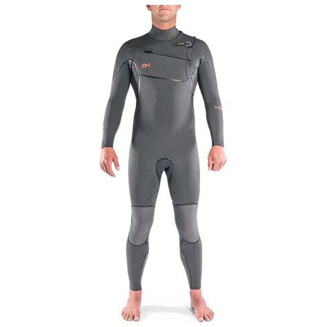 Dakine Mens Cyclone Chest Zip Full 43mm Wetsuit Graphiteorange S